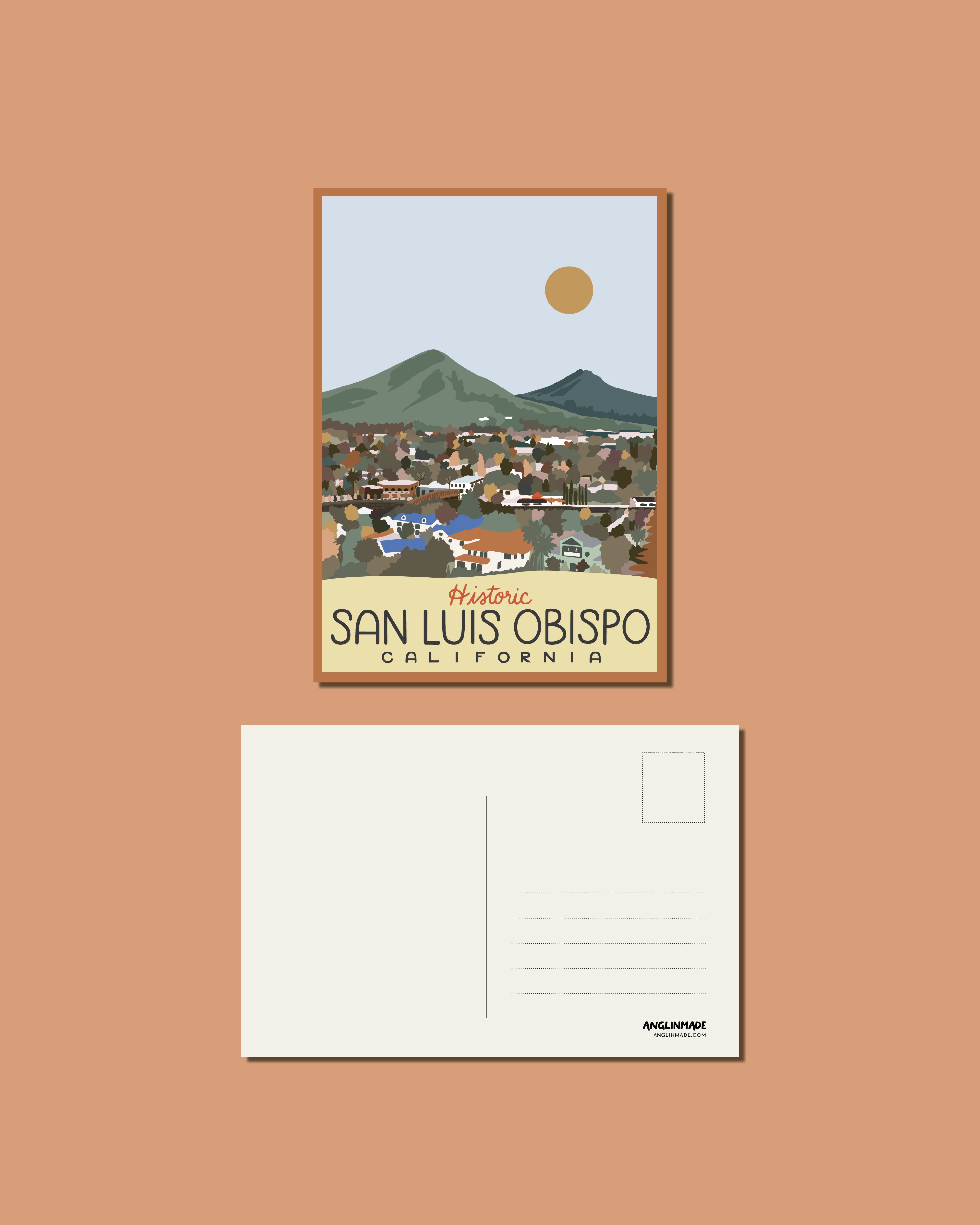 Historic SLO Postcard – anglinmade